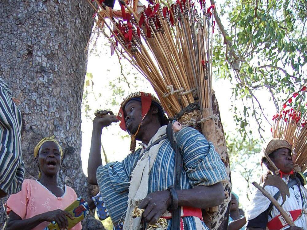 Funeral dancers | The Frafra and their colours